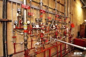 Civil engineering in installation of substation buildings and ...