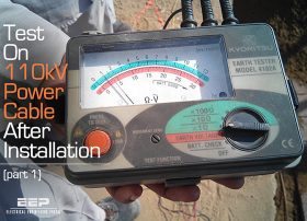 Test On 110kV Power Cable After Installation (Part 1)