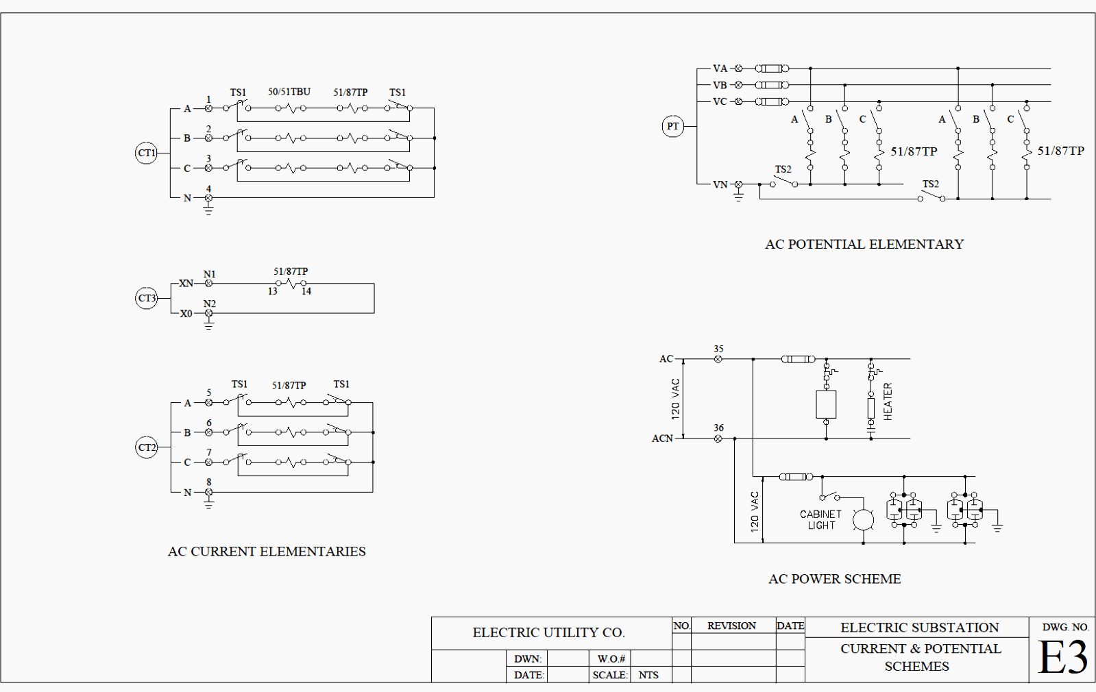 Example Schematic Diagram Electrical Circuit Diagram