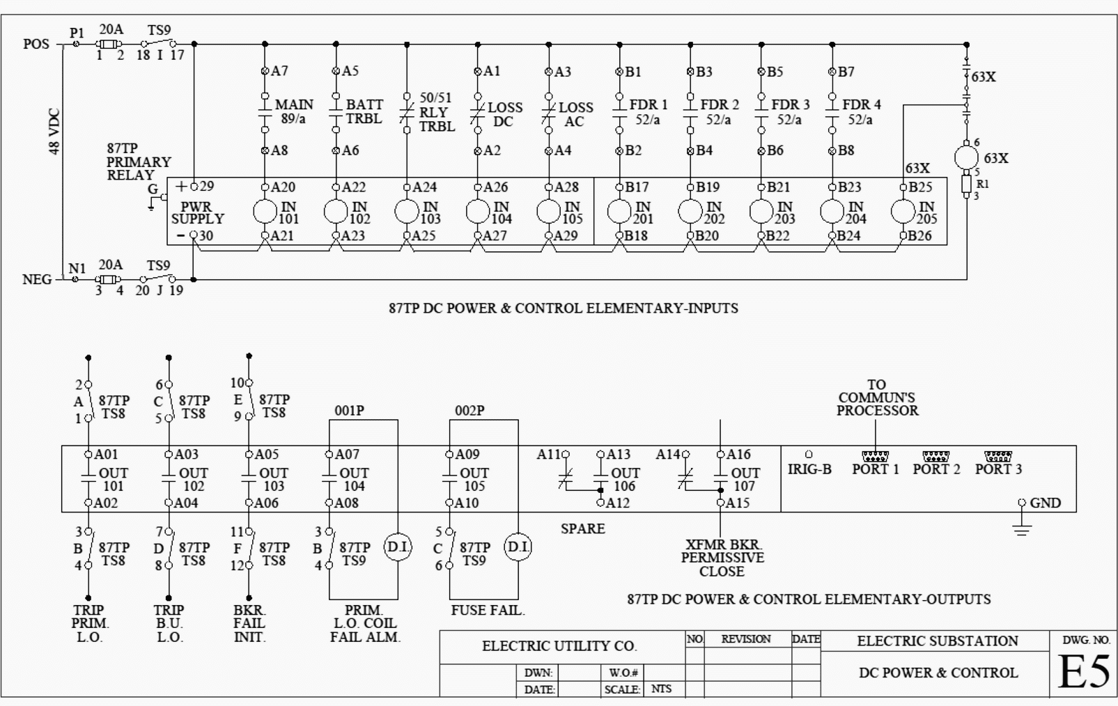 Interposing Relay Schematic Diagram