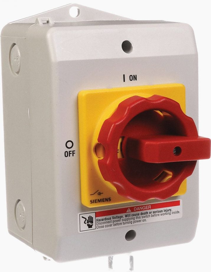 Emergency breaking, stop and isolation intended to eliminate danger as ...