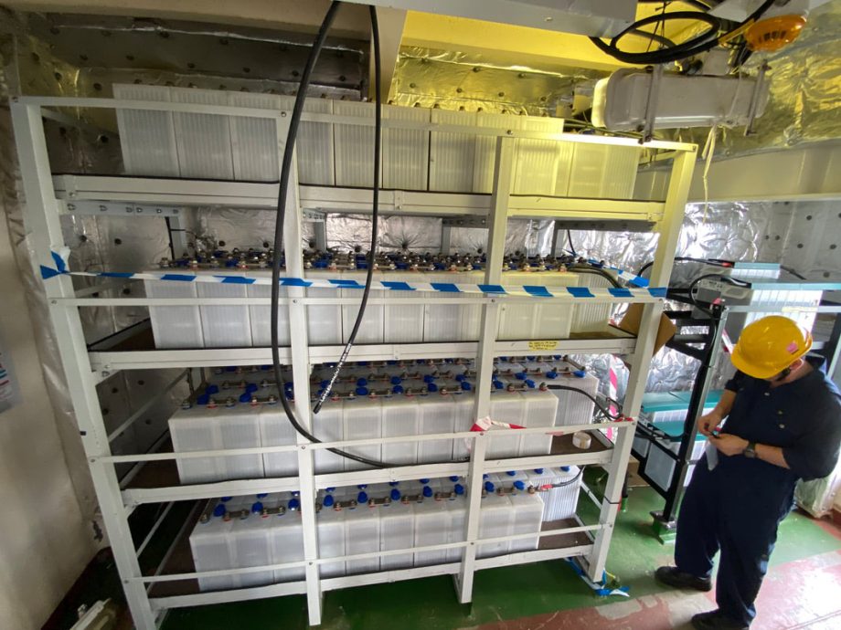 Auxiliary DC power system used for fault detection, trip coils and ...