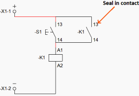 Mastering schematic drawings: Analyzing seal-in contacts in motor ...