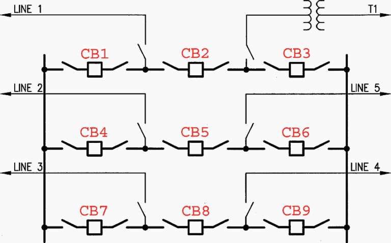 Interlocking for 380kV GIS Substation: One-and-a-half breaker scheme ...