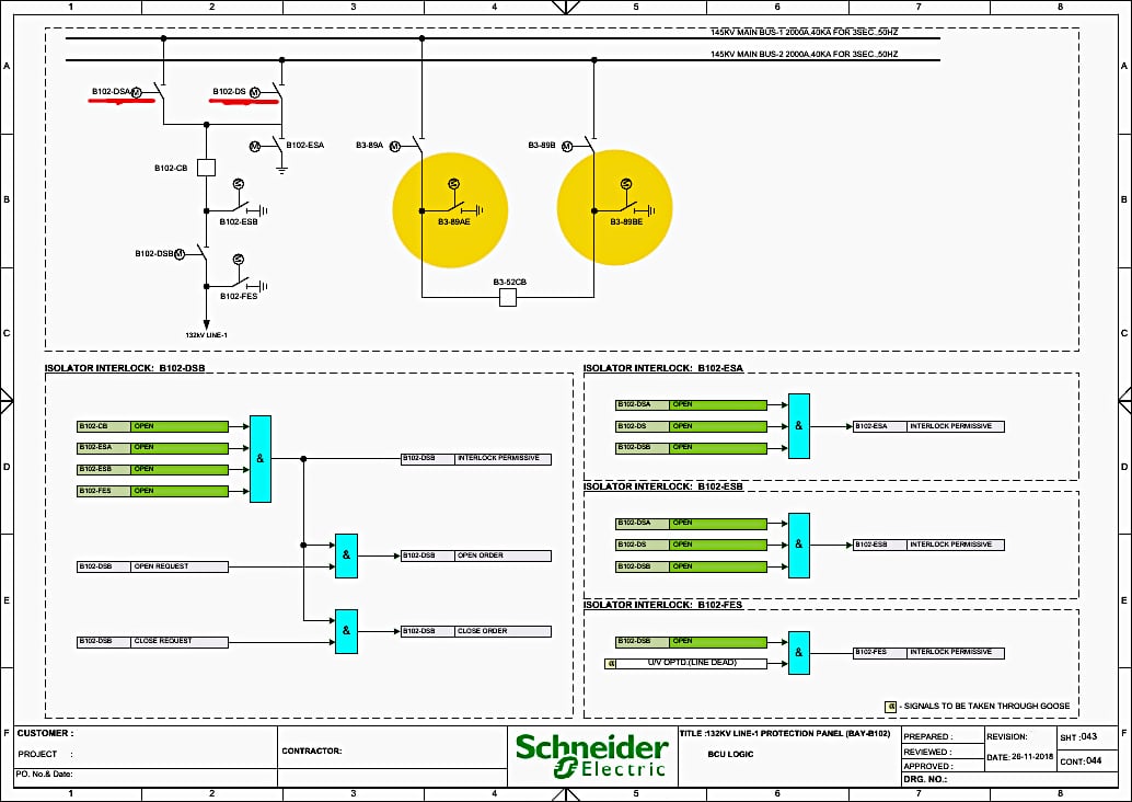 Technical Analysis of BCU Logic in 132kV Line Protection Panel ...